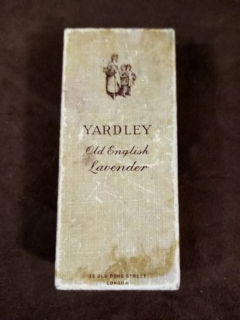 VINTAGE YARDLEY PERFUME Bottle and Original Box Empty Old English ...