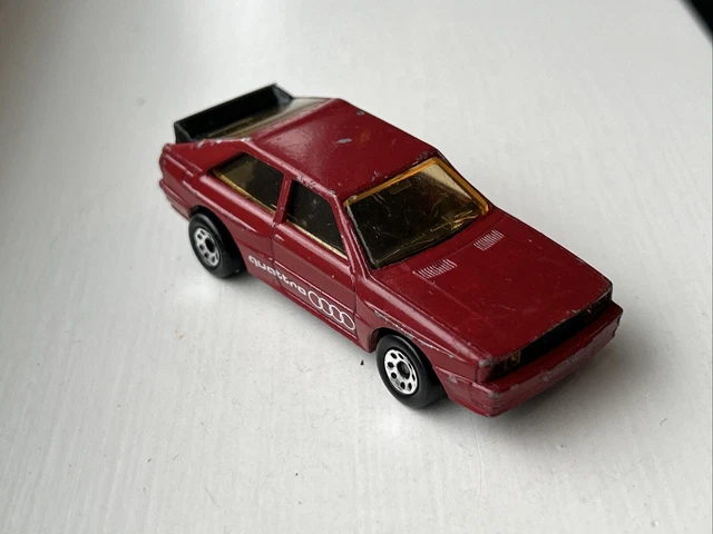 MATCHBOX MB25 AUDI Quattro Dark Red Diecast Vintage 1986-88 £4.99 ...