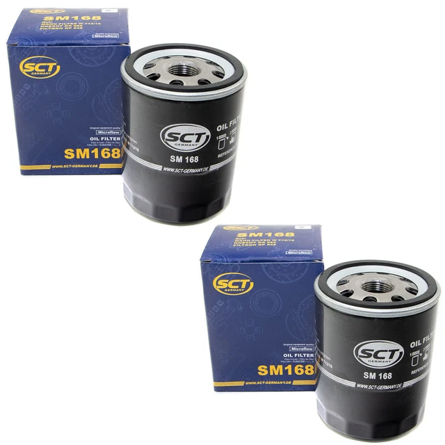 ÖLFILTER 2 X SCT SM 168 für Citreon Fiat Uno Punto Ford Lancia Y10 Mitsubishi EUR 13,45 ...