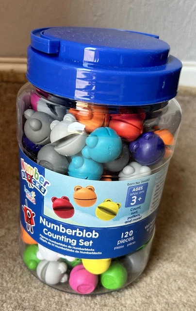Hand2mind Numberblocks Numberblob Counting Set 120 Pieces Age 3 £1200 Picclick Uk 