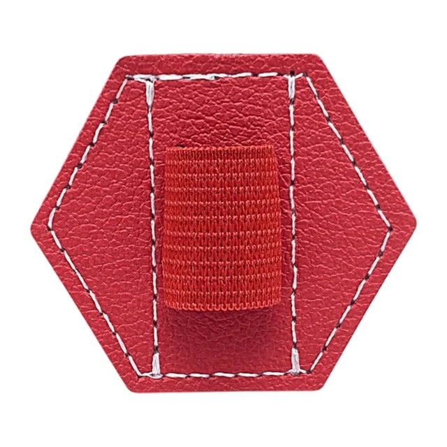 ADHESIVE LEATHER PEN Holder for Notebook Leather Pen Holder Elastic Pen ...