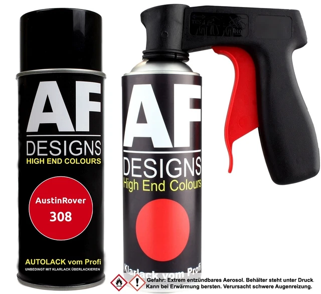 SPRAY POIGNÉE KIT pour Austinrover 308 Rouge Cerise Poignée Pistolet ...