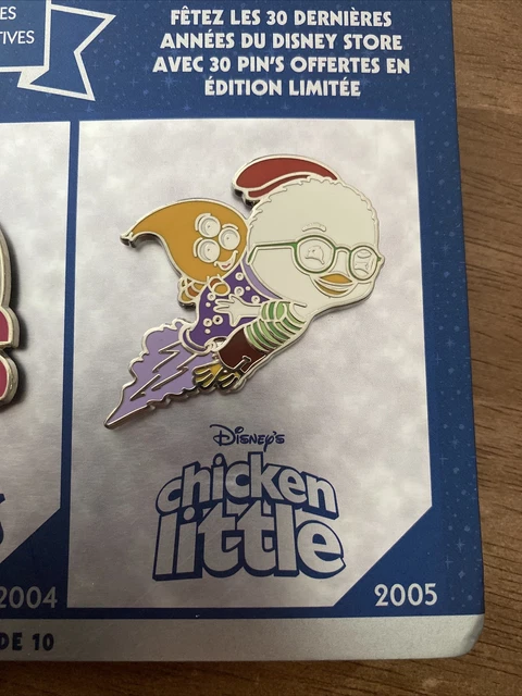 CHICKEN LITTLE PIN - UK Limited Release - 30th Disney Store Anniversary ...