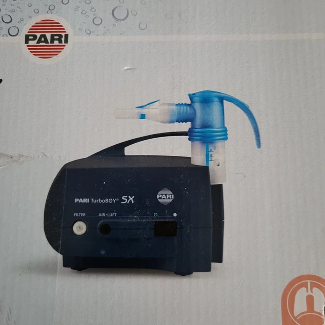 PARI TURBO BOY SX Inhalationsgerät NEU in Originalverpackung EUR 85,00 ...