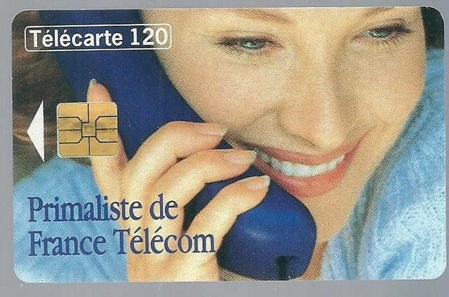 TÉLÉCARTE CARTE TÉLÉPHONIQUE 120 u PRIMALISTE FRANCE TELECOM EUR 5,00 - PicClick FR