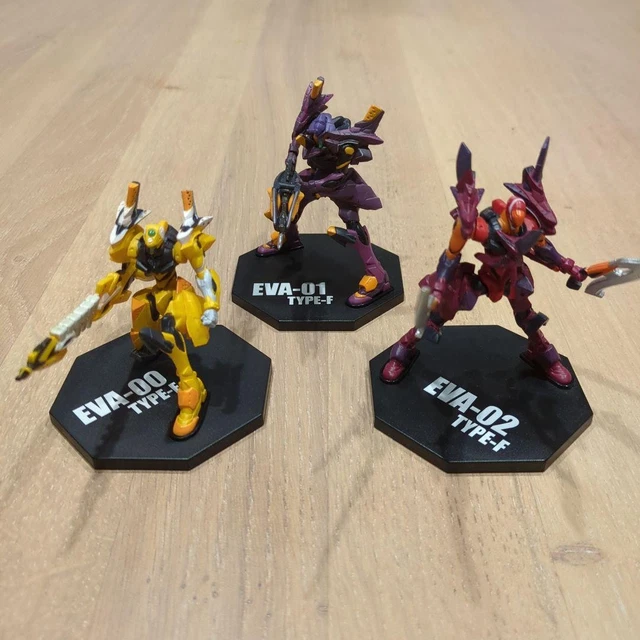 NEON GENESIS EVANGELION Characters Type-F Set Of 3 EUR 70,15 - PicClick FR
