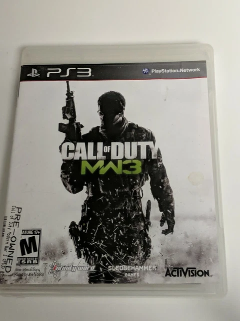 CALL OF DUTY Modern Warfare 3 MW3 Sony Playstation 3 PS3 ~ Complet EUR ...