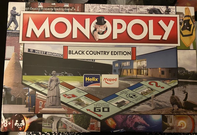 NEW : MONOPOLY board game Black Country Edition (rare) £99.50 - PicClick UK
