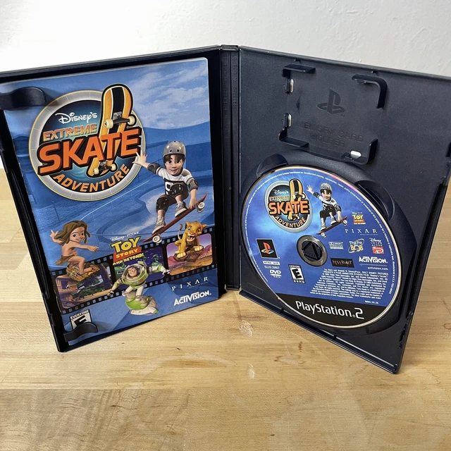 DISNEYS EXTREME SKATE Adventure Sony PlayStation 2 PS2 2003 Complete ...