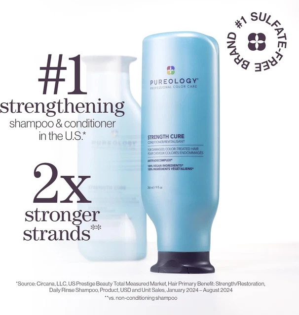 STRENGTH CURE CONDITIONER | for Damaged, Color-Treated Hair | Softens ...