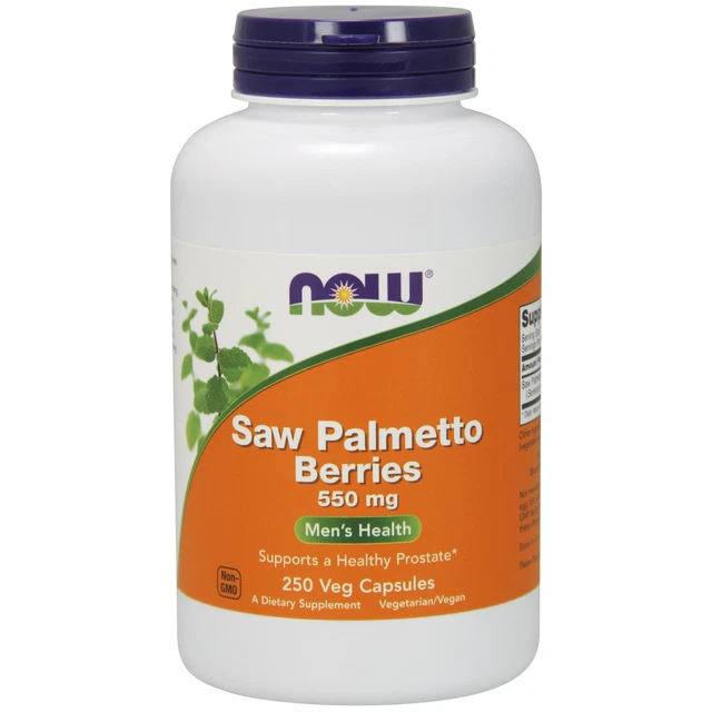 EXTRAIT DE PALMIER Nain Baies Hommes Santé 550mg 250 Comprimé Veg Sain ...