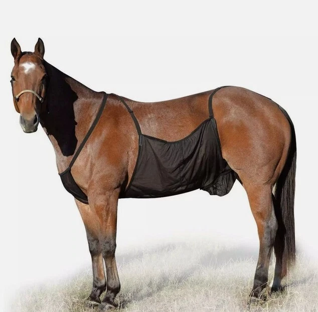 HORSE PONY FLY Sheet Rug Belly Guard Protection Cover Abdomen Insects ...