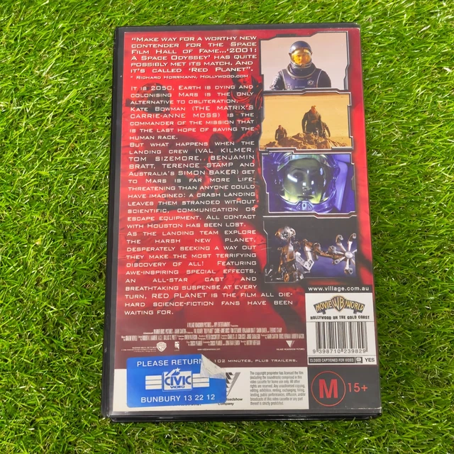RED PLANET - Large Box Ex Rental VHS Tape $24.50 - PicClick AU