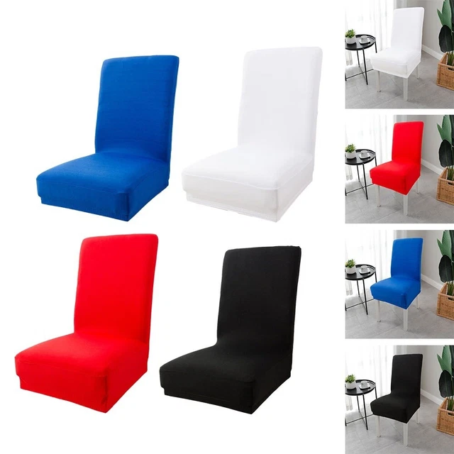 HOUSSE DE CHAISE extensible couleur unie maintient l'élégance de vos ...