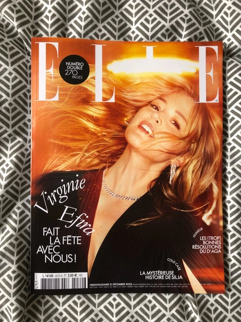 FRENCH FASHION MAGAZINE ELLE N° 4070 double - VIRGINIE EFIRA - 270 ...