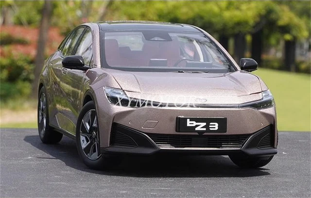 1/18 TOYOTA BZ3 e-TNGA 2023 Diecast Model Car Toys Gifts Hobby Display Brown $116.45 - PicClick CA