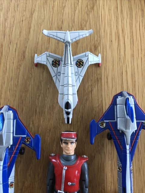 CAPTAIN SCARLET FIGURE Spectrum Passenger Jet X2 Angel Interceptor ...