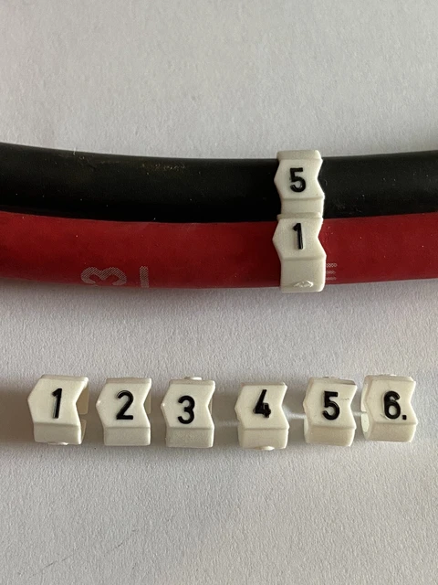 FORD ZODIAC ZEPHYR Ignition Lead / Plug Markers Labels Clip on £6.99 ...