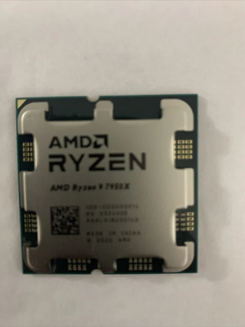AMD RYZEN 9 7950x Processor (5.7 GHz, 16 Cores, LGA 1718/Socket AM5 ...