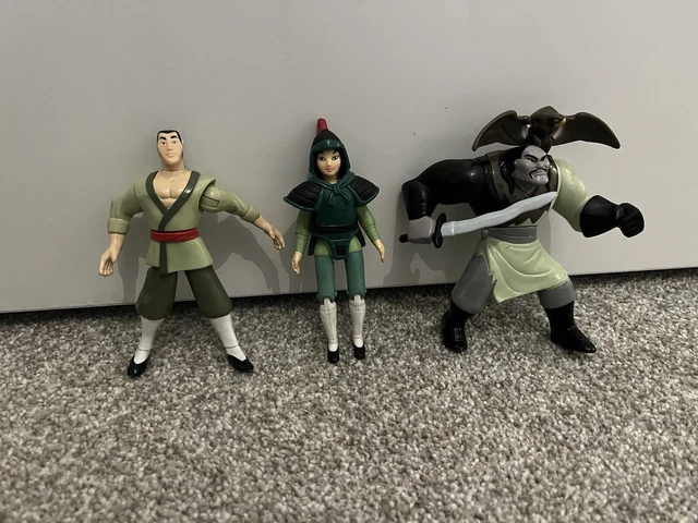 DISNEY MULAN MOVIE Figure Bundle McDonald’s Vintage 90s Figures ...