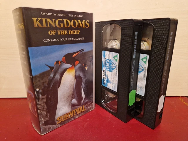 KINGDOMS OF THE Deep - Survival - Box Set - PAL VHS Video Tapes (K9) £9 ...