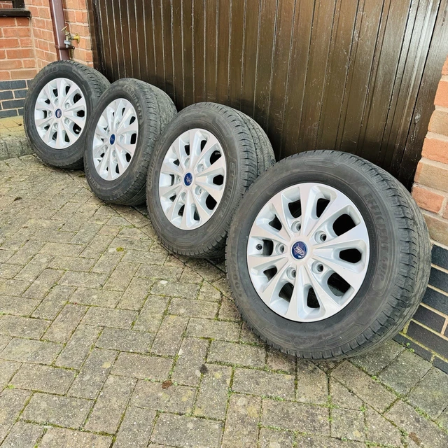 FORD TRANSIT CUSTOM 16 Inch Alloy Wheels And Tyres - Excellent ...
