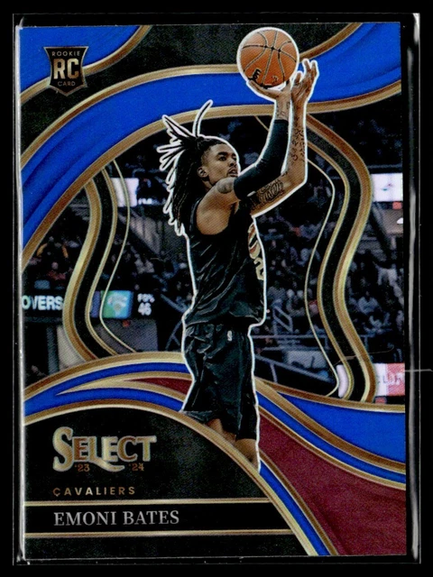 2023-24 PANINI SELECT Courtside Blu Prizm Emoni Bates Rc Cleveland ...
