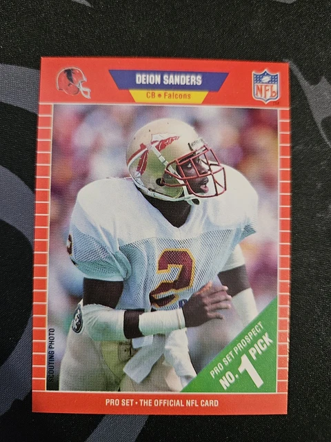 1989 PRO SET - #486 Deion Sanders (RC) EUR 2,78 - PicClick FR