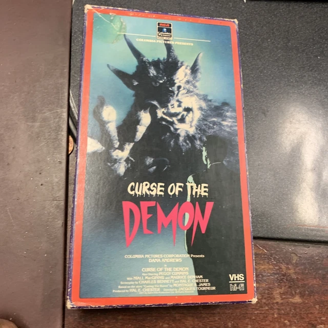 CURSE OF THE Demon (VHS, 1994) RARE '60's occult classic $49.95 - PicClick