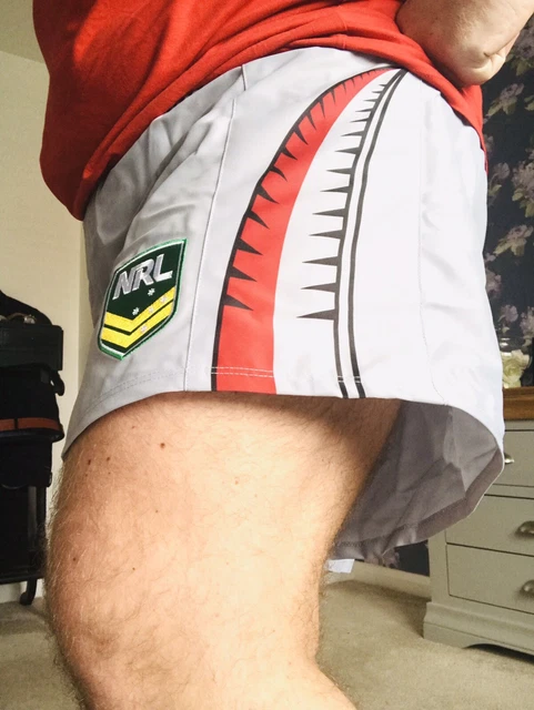 NEW ZEALAND WARRIORS Mens Nrl Rugby League Shorts 3XL (42 Waist) New ...