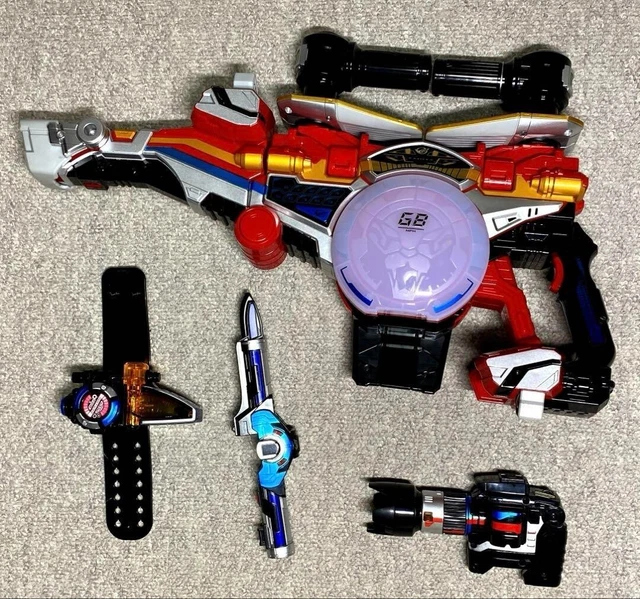 POWER RANGERS TOKUMEI Sentai Go-Busters Buster Gear Series Set BANDAI ...