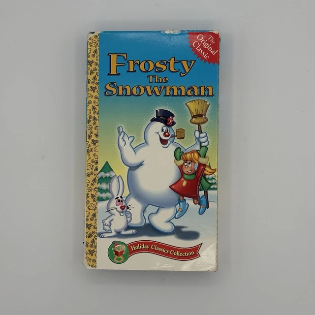 FROSTY THE SNOWMAN (VHS, 1969) Sony Wonder Holiday Classics Collection ...