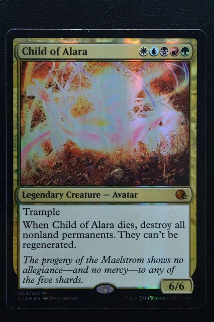 MAGIC THE GATHERING MTG CHILD OF ALARA FOIL From the Vault ...