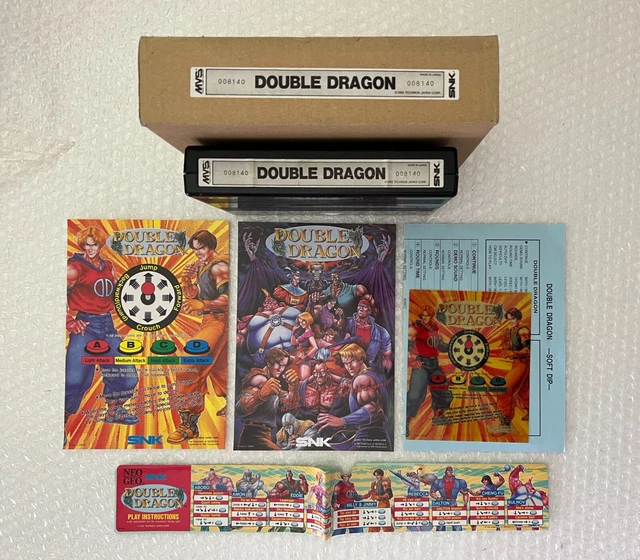 SNK NEO GEO Double Dragon Mvs Full kit Matching 100% genuine SNK EUR 359,99 - PicClick IT