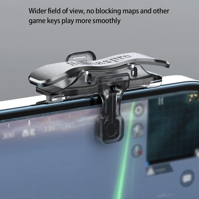 UPGRADE YOUR GAMEPLAY X8 Mobile Game Trigger with 6 Finger Sensitive ...