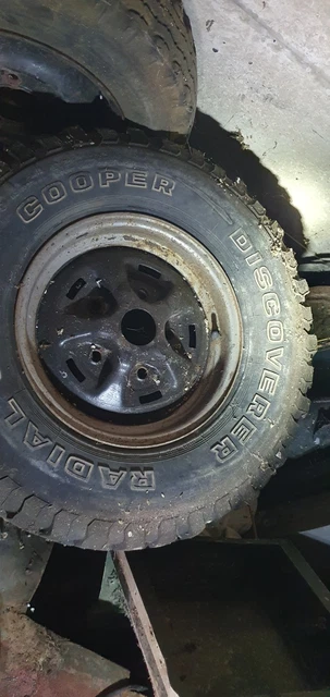 LAND ROVER SERIES/DISCOVERY/RANGE ROVER CLASSIC ROSTYLE STEEL WHEEL ...