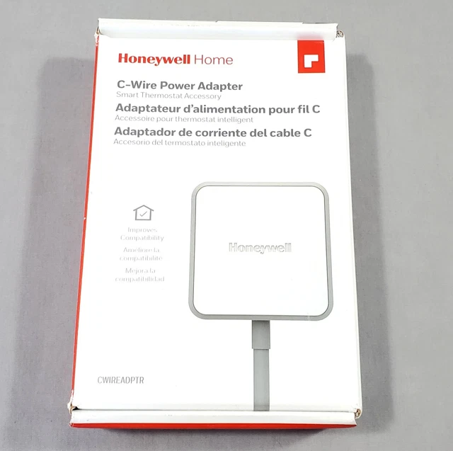 HONEYWELL HOME C-WIRE Power Adapter Smart Thermostat Accessory ...