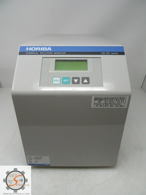 4288036001 / HORIBA Cs 100 Chemical Solution Monitor Cs-137-40P5 ...