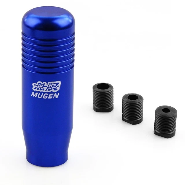 UNIVERSAL MUGEN MANUAL Gear Shifter Shift Stick Lever Knob BLUE JDM ...