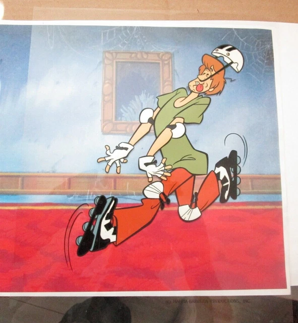 Scooby Doo Rollerblades Hanna Barbera 1980s Original Publicity Color