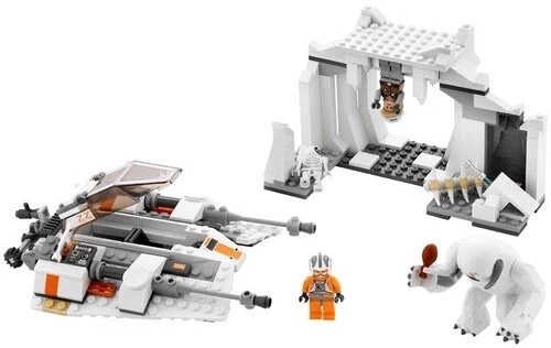 LEGO STAR WARS: Hoth Wampa Cave (8089) 100% Complete with figures No ...