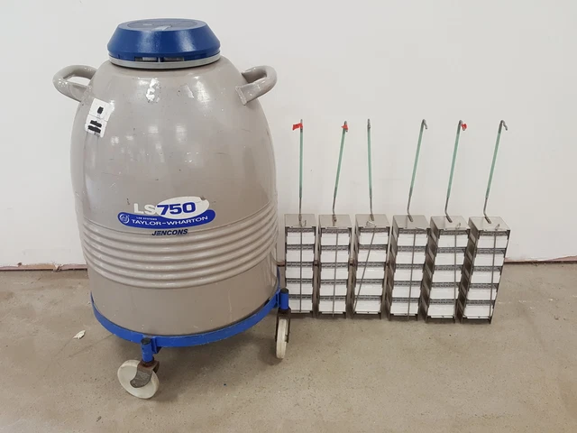 TAYLOR-WHARTON LIQUID NITROGEN Dewar Tank Model - LS750 Lab £265.00 - PicClick UK