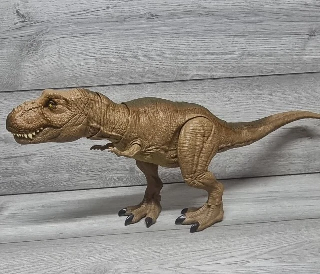 JURASSIC WORLD DINOSAUR Primal Attack Epic Roarin Tyrannosaurus T Rex ...