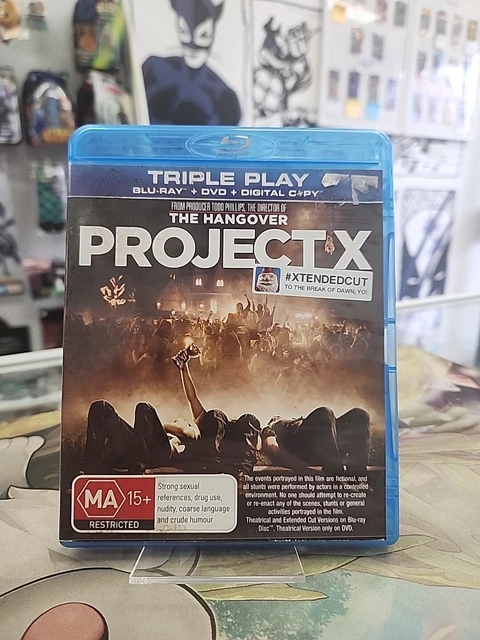 PROJECT X | Blu-ray + DVD + Digital Copy (Blu-ray, 2012) $0.99 ...