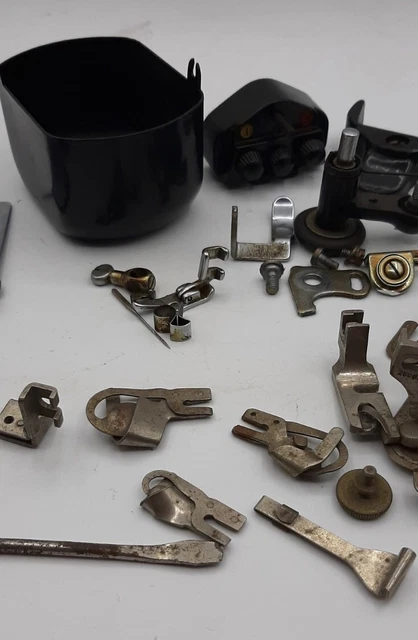 VTG SINGER & Simanco Treadle Sewing Machine Attachments Accessories ...