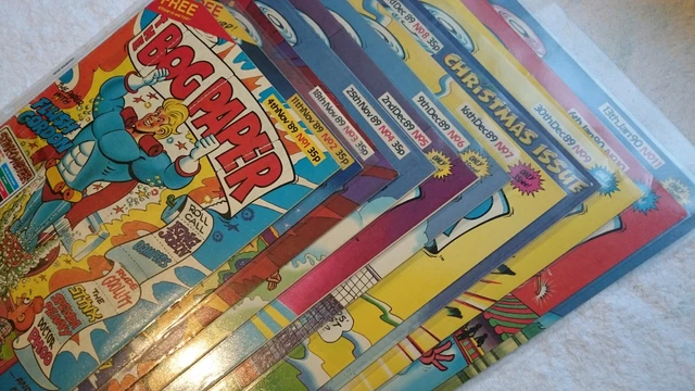 'THE BOG PAPER' comic (THE COMPLETE COLLECTION: Issues 1-11) ULTRA RARE ...
