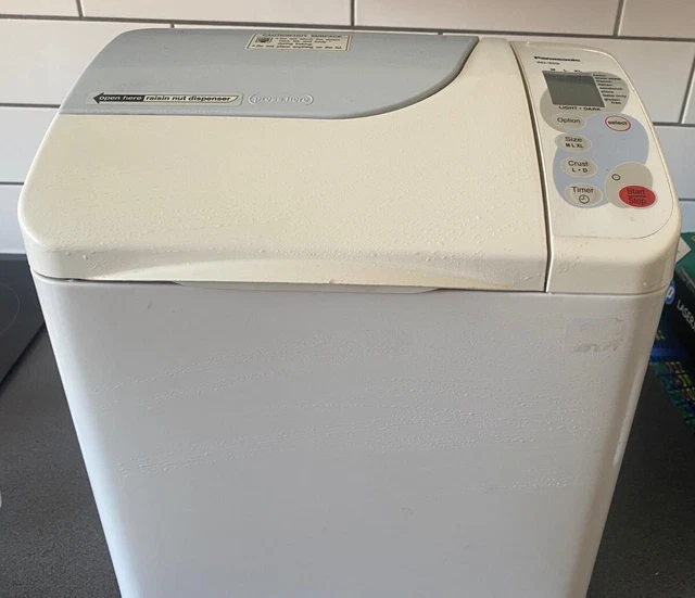 PANIFICADORA ELÉCTRICA AUTOMÁTICA Panasonic SD-253 con dispensador de ...