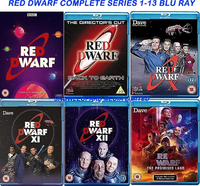 RED DWARF COMPLETE SERIES 1-13 BLU RAY Saison 12345678910111213 ...