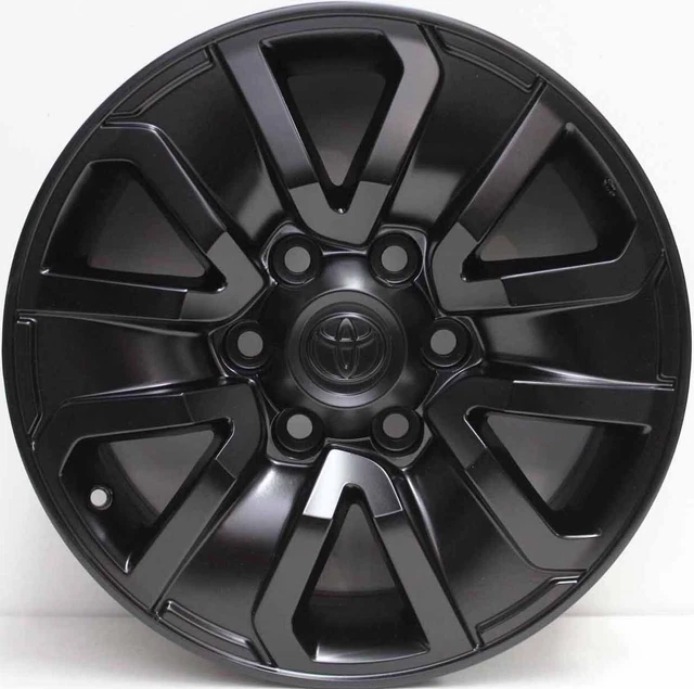 17 INCH GENUINE TOYOTA 4X4 HILUX TRD ALLOY WHEELS IN SATIN BLACK $1,199 ...