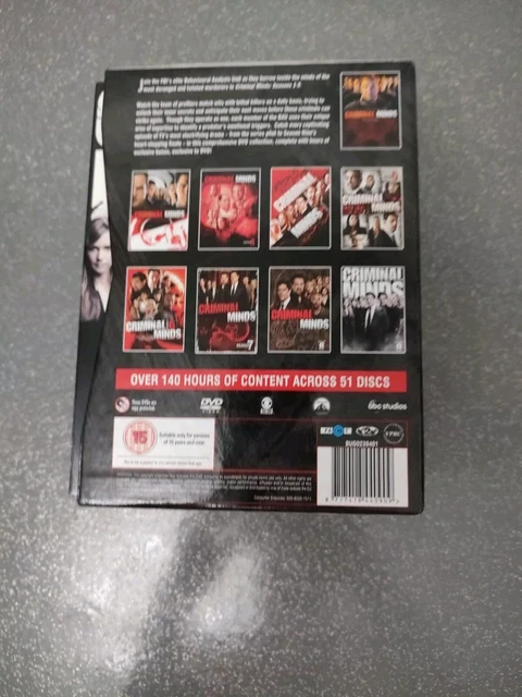 CRIMINAL MINDS COMPLETE Box set 1 Disc Missing EUR 29,63 - PicClick IT